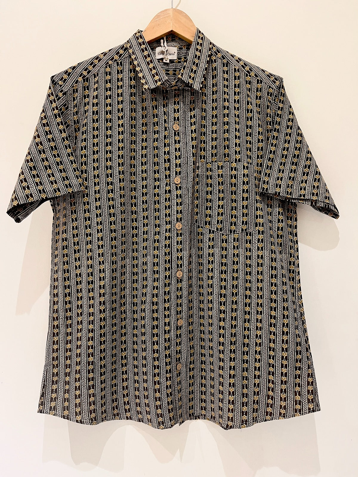 ‎Half Sleeves Men's Shirt – Cotton Curio